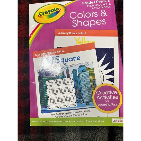 Crayola | Toys | New Colors And Shapes Book Cheaper If Bundled | Poshmark